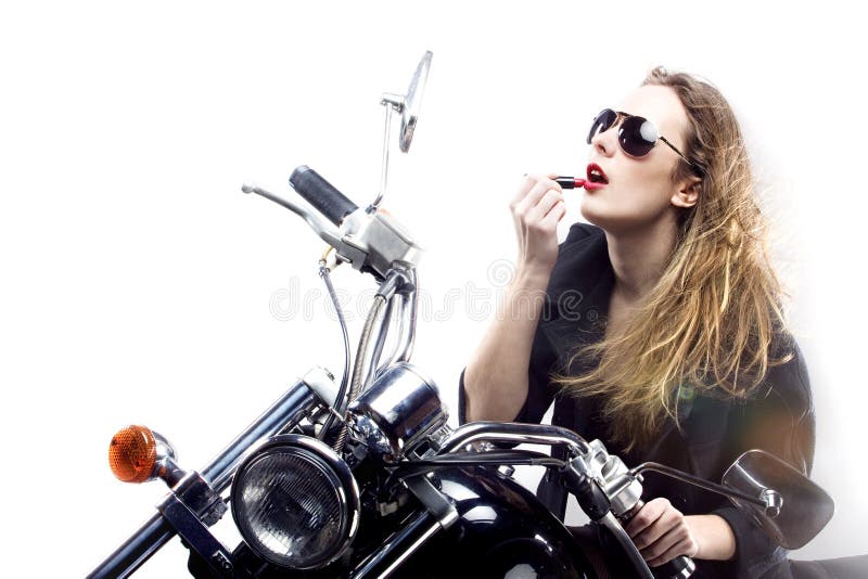 Rock n roll girl stock photo. Image of points, look, drive - 13680616