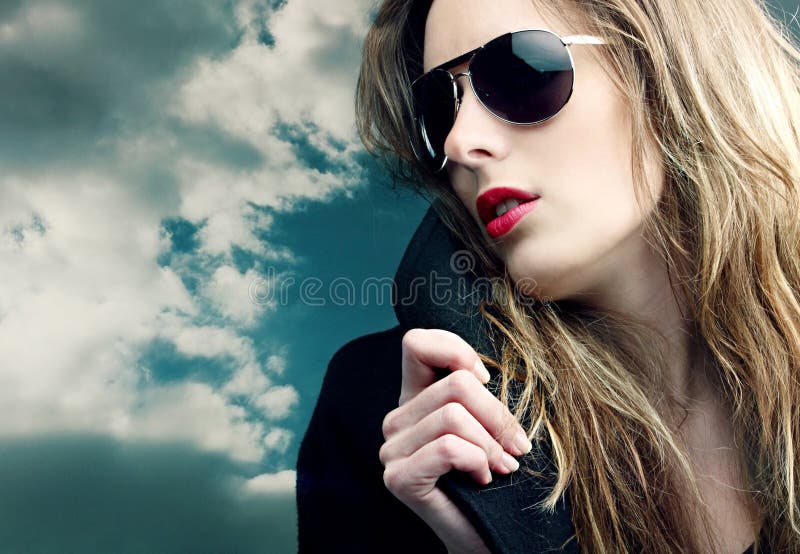 Rock n roll girl stock image. Image of tourist, happiness - 13899395