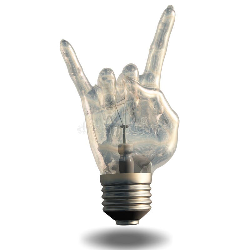 Rock N Roll Lightbulb Stock Illustrations – 4 Rock N Roll Lightbulb ...