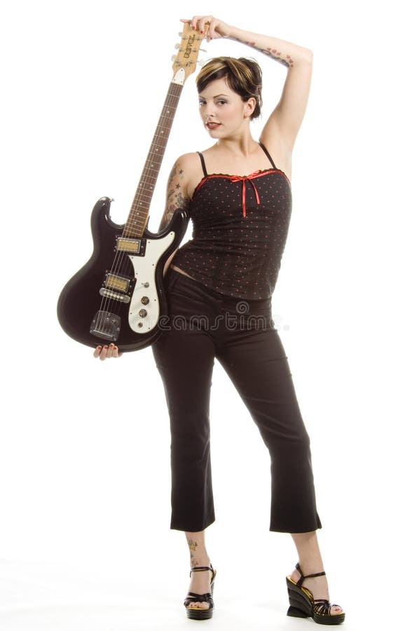 Rock n roll and women stock photo. Image of beautiful, happy - 710764