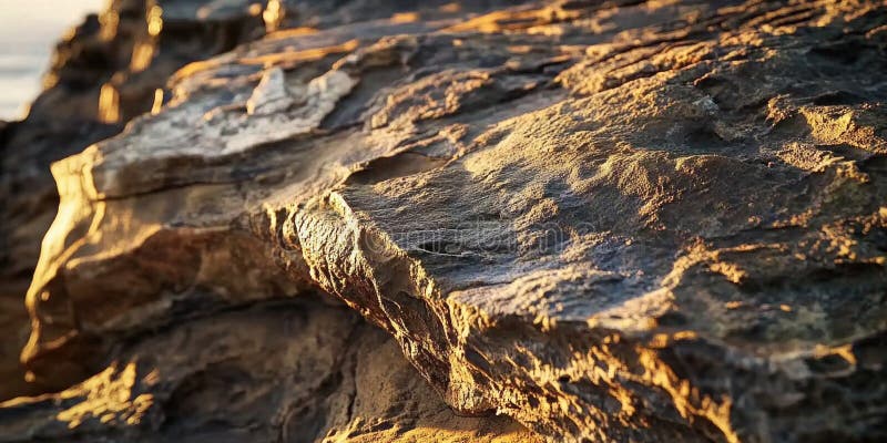 Rock near ocean stock photo. Image of water, geological - 376544292