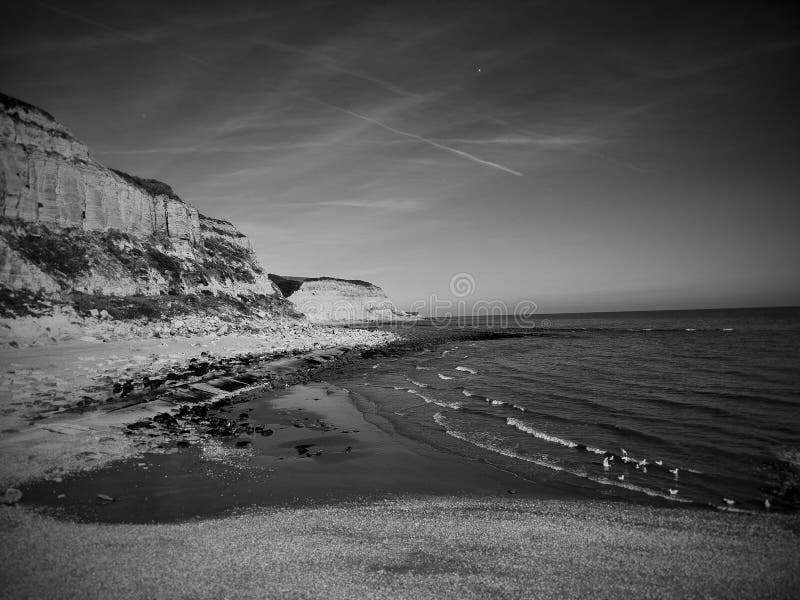 Rock a Nore Hastings Old Town Stock Image - Image of town, cliffs ...
