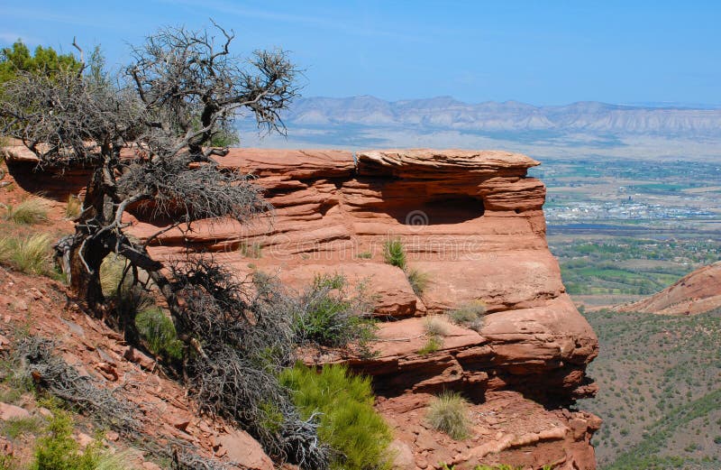 Rock Outcropping in the US Southwest Stock Image - Image of grand, view ...