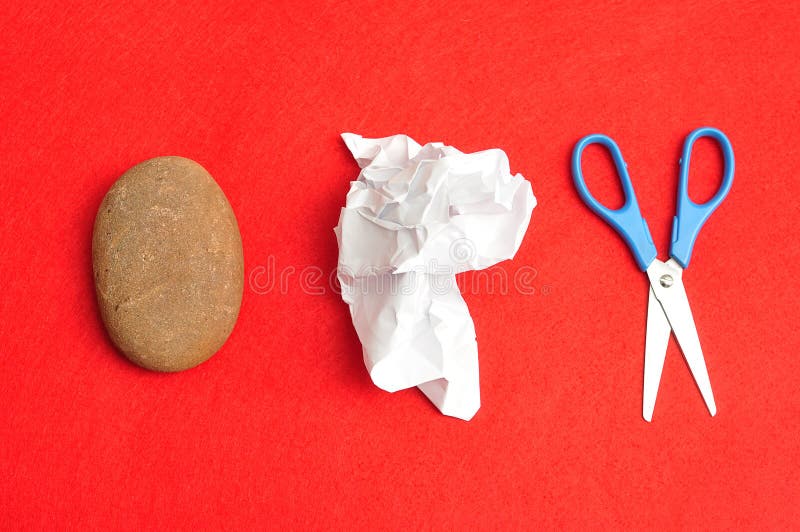 Rock paper scissors stock photo. Image of play, winning - 71832560