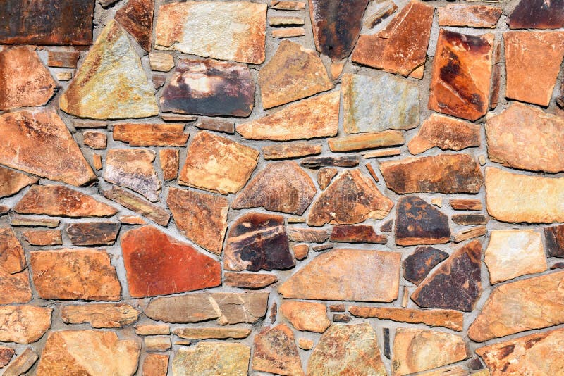 Rock Patterned Wall. stock image. Image of accents, irregular - 87903475