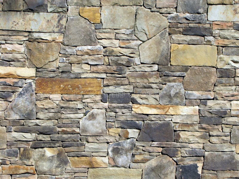 Rock Patterned Wall. stock image. Image of colors, inlaid - 60871841