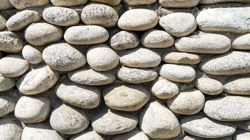 Rock Pebbles by the River, Gray Stones Texture Stock Photo - Image of ...