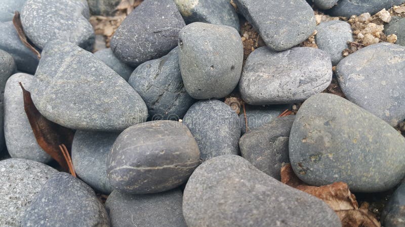 Rock Pebbles, Small, Rounded, Smooth Rocks. Stock Photo - Image of ...