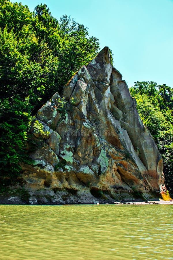 Rock stock photo. Image of landscape, rock, petushok - 43139154