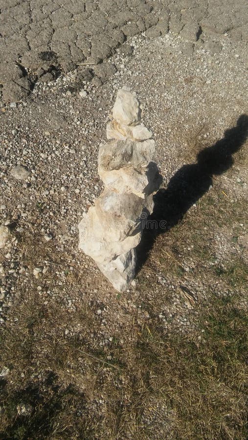 Rock pile art stock image. Image of tree, wood, sand - 202099553