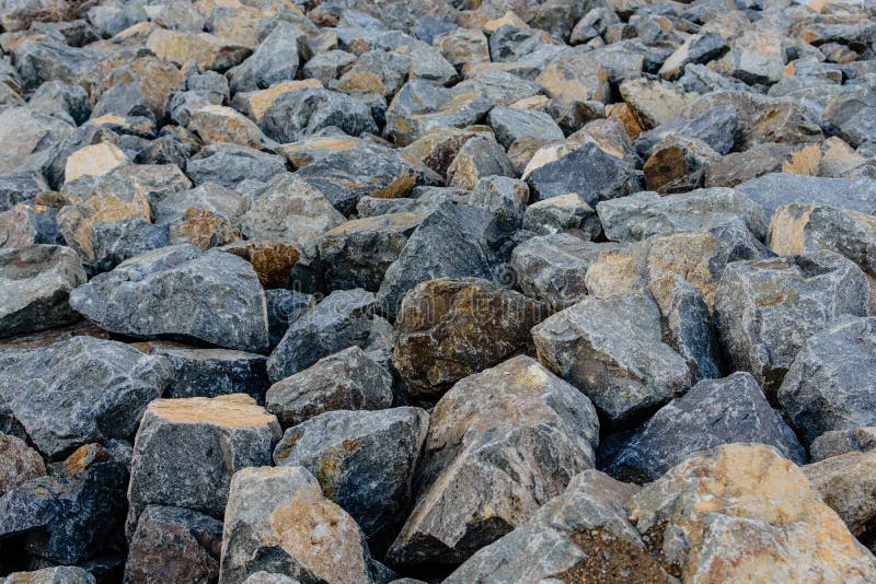 Rock pile stock image. Image of storm, garden, large - 86546853