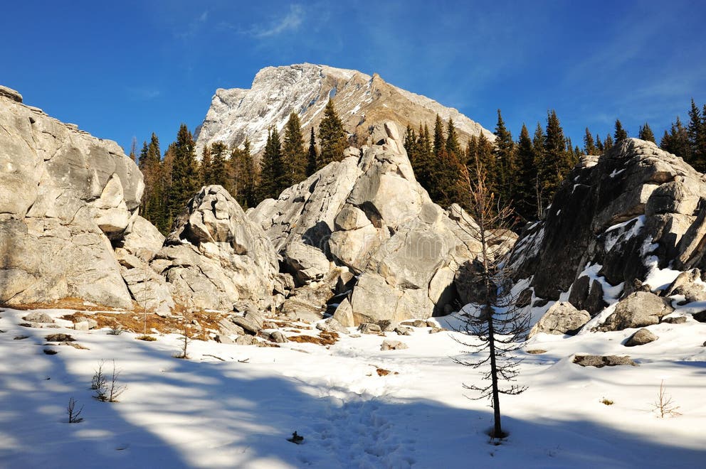 Rock piles and mountains stock photo. Image of outdoor - 7196894