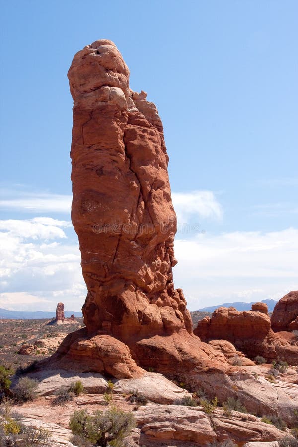 Rock in pinnacle desert stock image. Image of shadow - 22734869