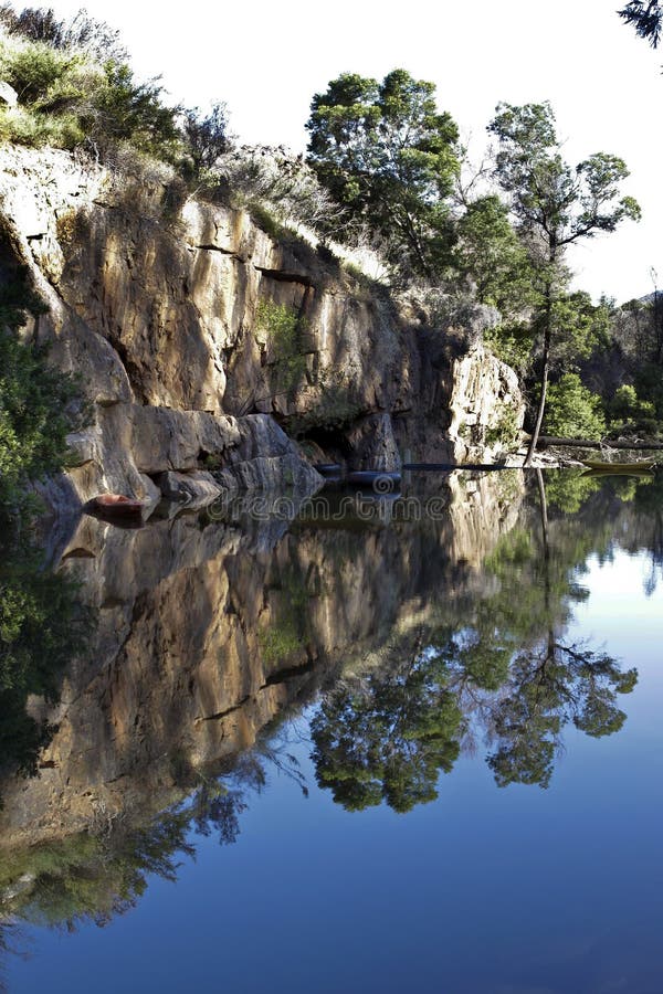 Rock Pool in the Cederberg Mountains Stock Image - Image of peace, rock ...