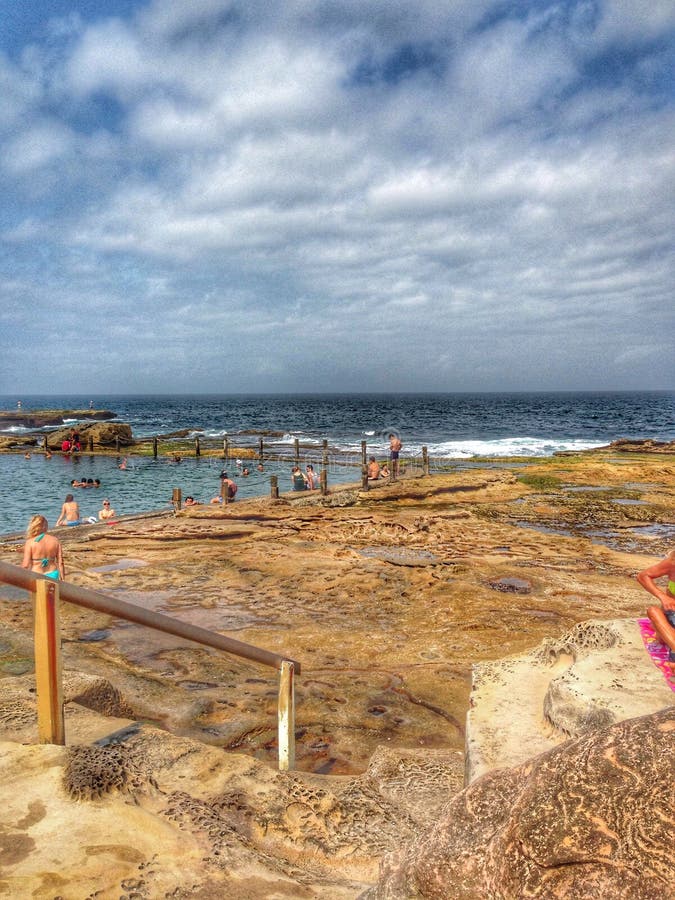 Rock Pool editorial image. Image of pool, sunny, rock - 59468030