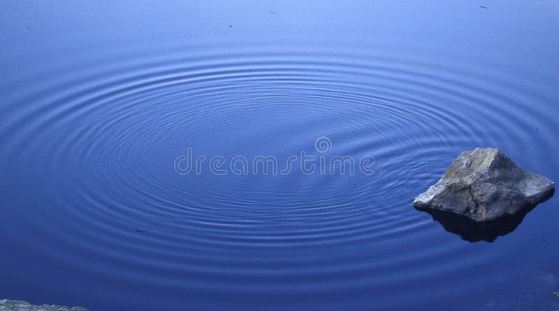 Rock and Ripples stock image. Image of depth, peace, ripples - 133309