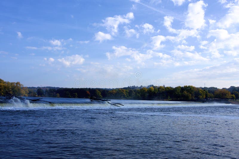 Rock River Oregon Dam 804567 Stock Image - Image of fallen, illinois ...
