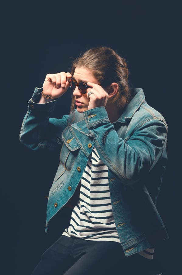 Rock and roll man stock image. Image of athletic, face - 77064741