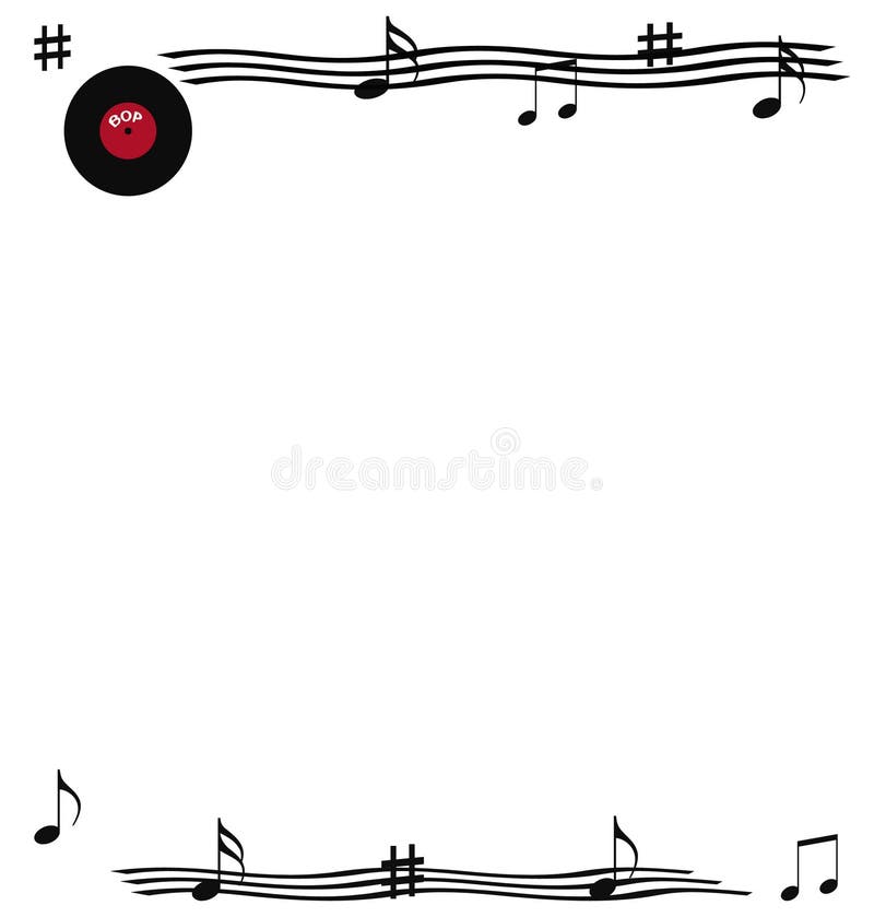 Rock and roll scrapbook stock illustration. Illustration of scrapbook ...