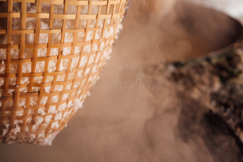 Rock salt making industry stock photo. Image of food - 69848938