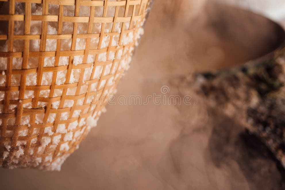 Rock salt making industry stock photo. Image of food - 69848938