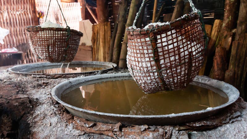 Rock salt production stock photo. Image of seasoning - 121084878