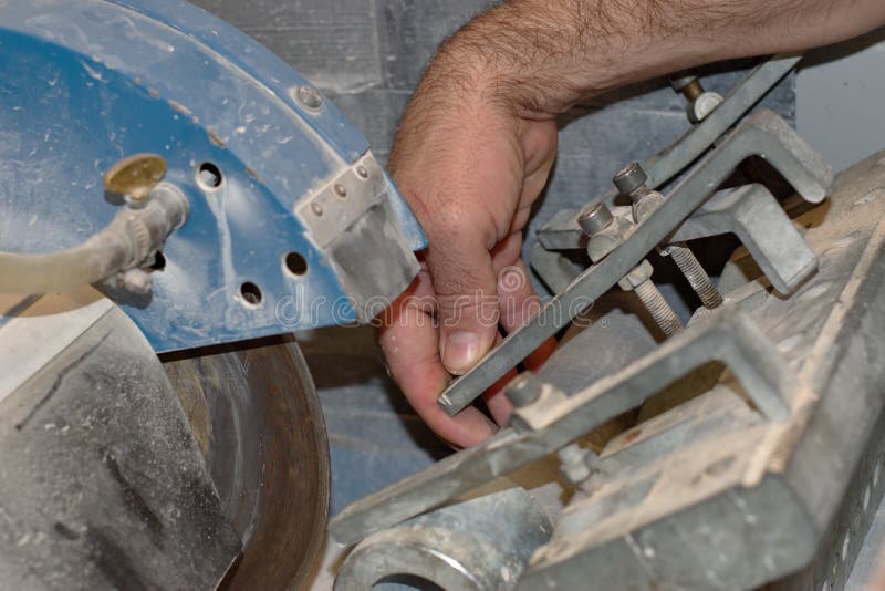 Rock sample in laboratory stock photo. Image of engine - 256769984