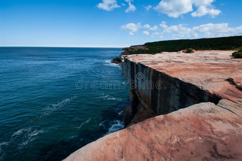Rock sandstone cliff stock photo. Image of stone, cloud - 11130656