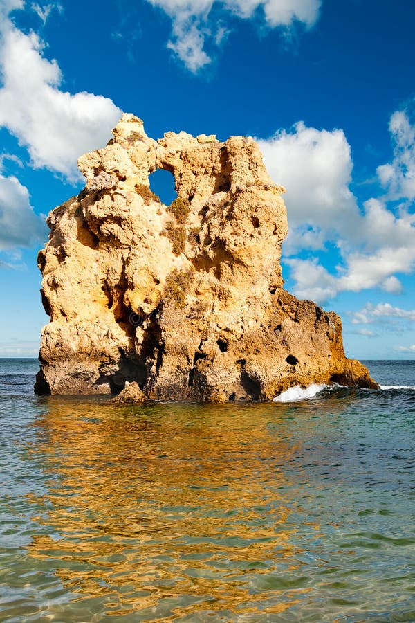 Rock in the sea stock photo. Image of tourism, landscape - 26292412