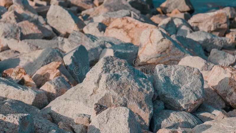 The Rock by the Sea stock photo. Image of creating, shadow - 140776338