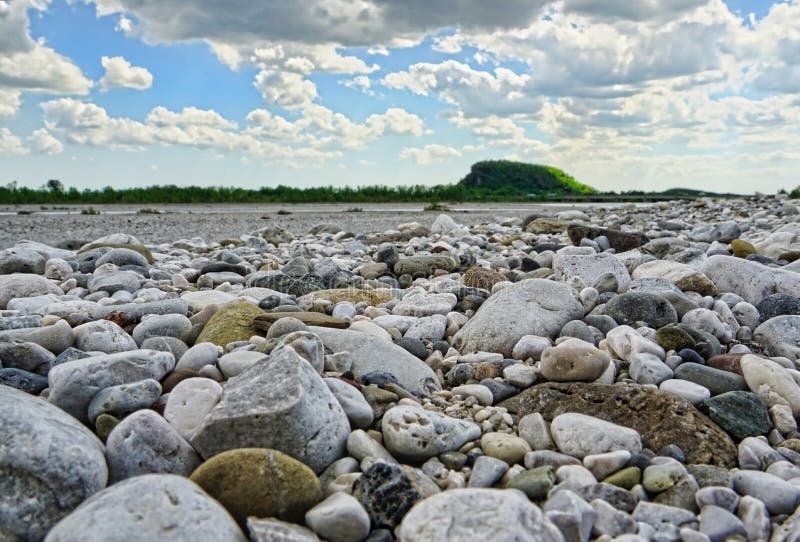 Rock, Shore, Pebble, Stream Bed Stock Image - Image of rock, landscape ...