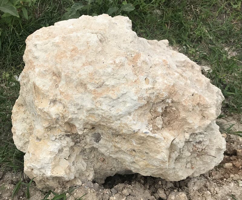 Rock on side road stock image. Image of side, walk, white - 205333693