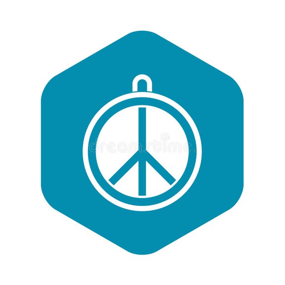 Rock Sign Icon, Simple Style Stock Vector - Illustration of concert ...