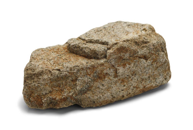 Stone stock photo. Image of isolated, rock, shore, boulder - 13975282