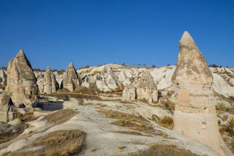Rock Sites of Cappadocia stock photo. Image of formation - 81942184