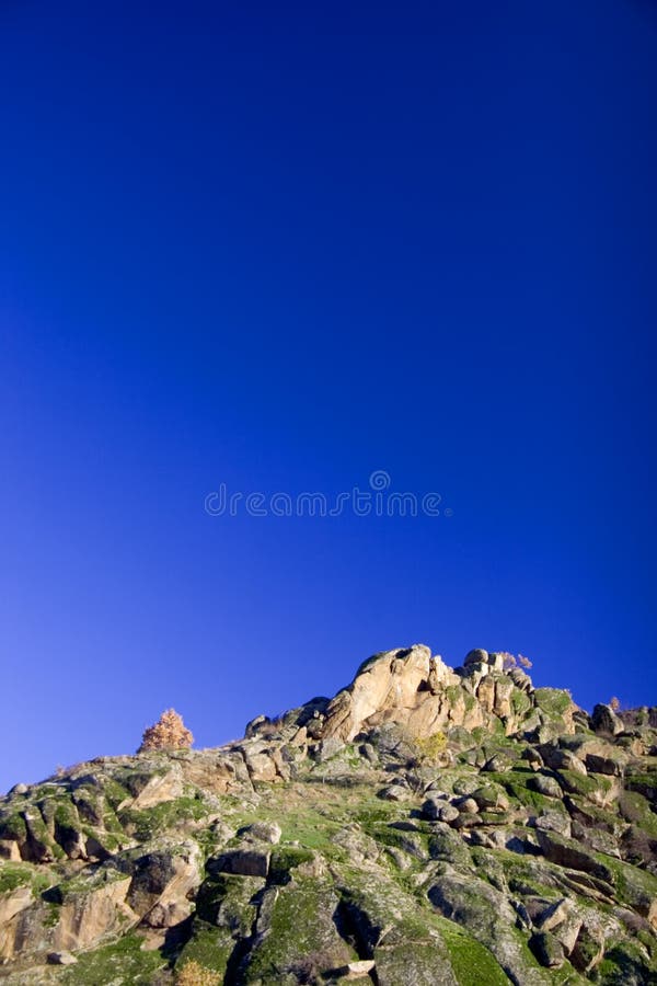 Rock and sky stock image. Image of panoramic, spring, fresh - 3730827