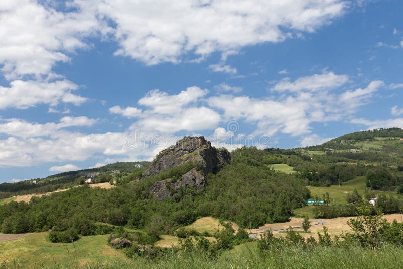 The big rock into the sky stock photo. Image of tranquility - 52342258