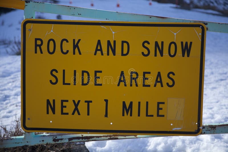 213 Rock Slide Sign Stock Photos - Free & Royalty-Free Stock Photos ...