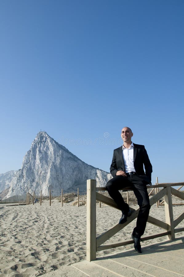 Rock Solid Business Man stock image. Image of success - 21881913