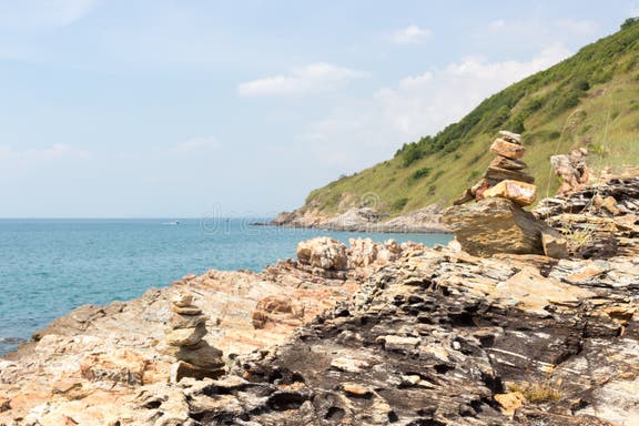 Rock Stack stock image. Image of stack, white, stone - 27804965