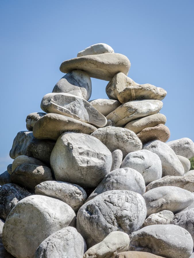 Rock stack stock photo. Image of clear, heap, backgrounds - 28410112