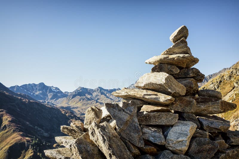 Rock stack stock image. Image of outdoors, mountain, order - 35938667