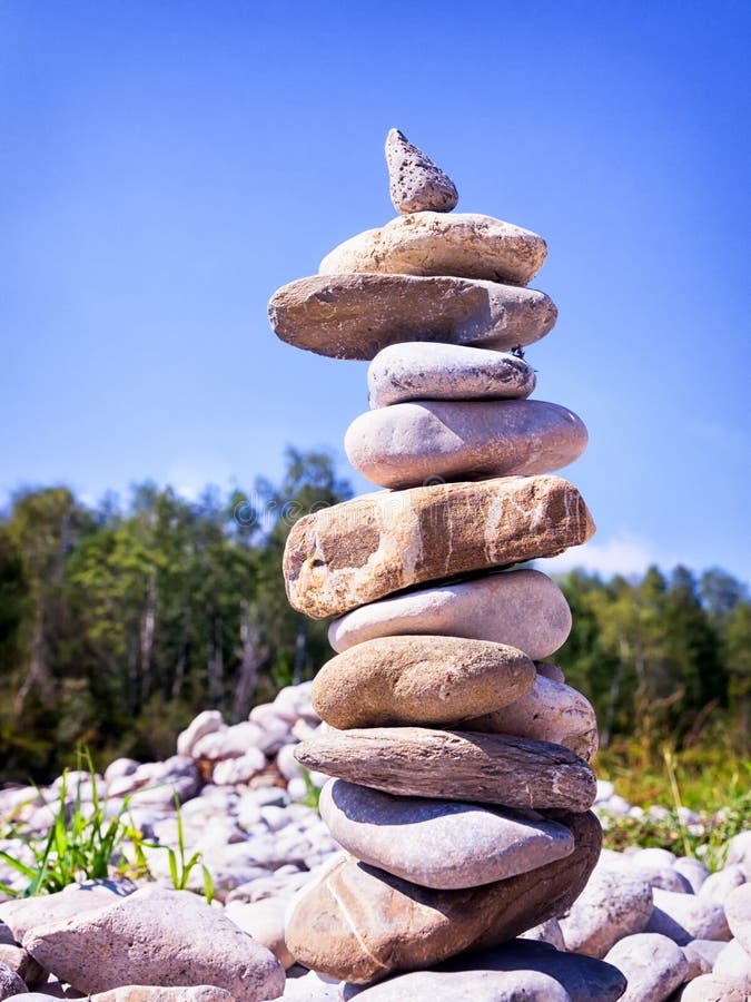 Rock stack stock image. Image of gray, small, stability - 31188857