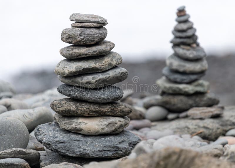 Rock stacking stock photo. Image of relaxation, pebbles - 304730348