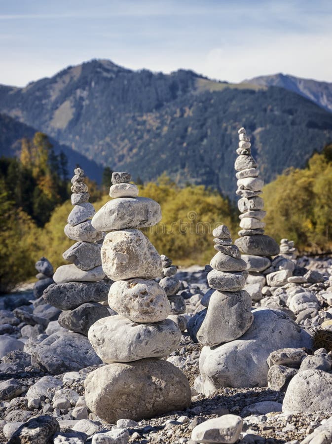 Rock stacks stock image. Image of closeup, pebble, mountain - 36152079