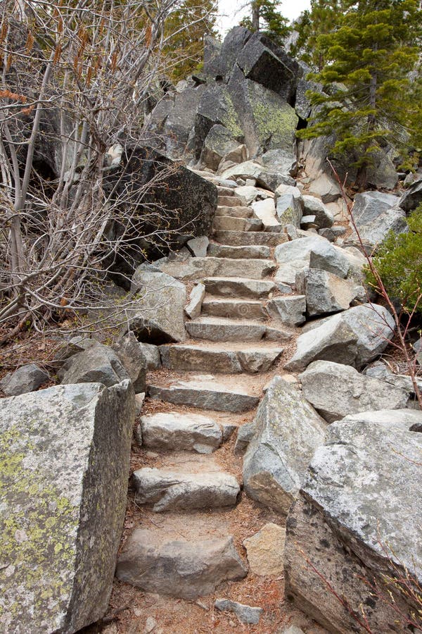 Rock Staircase stock photo. Image of mountain, mountains - 23951338