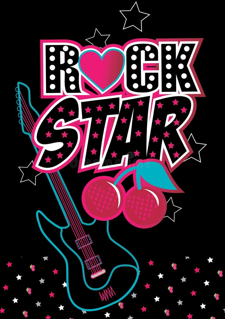 Rock Star Pattern Stock Illustrations – 5,340 Rock Star Pattern Stock ...