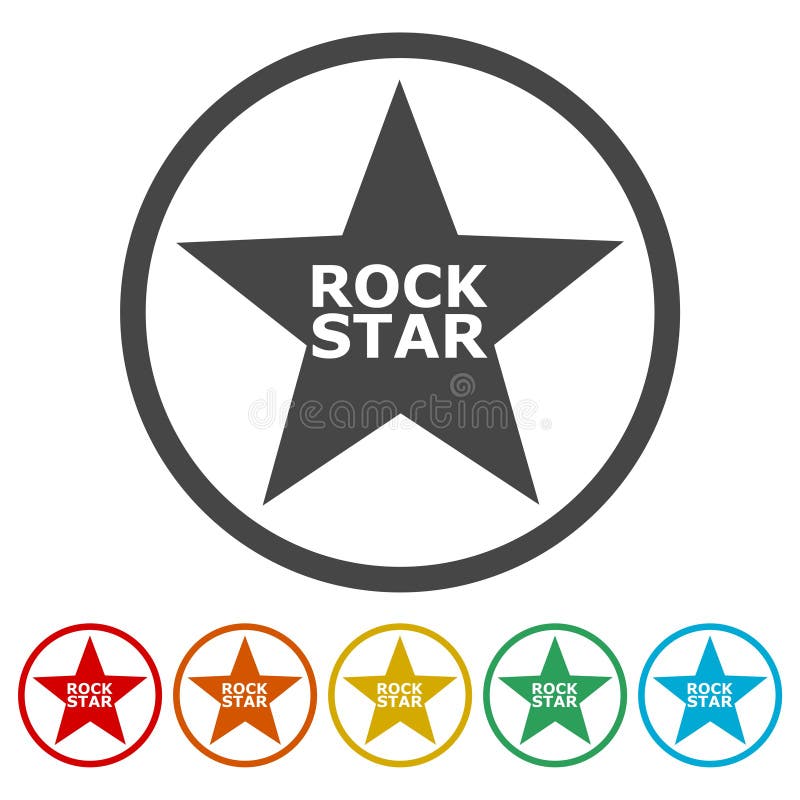 Vector hard rock angel stock vector. Illustration of illustration - 5102327