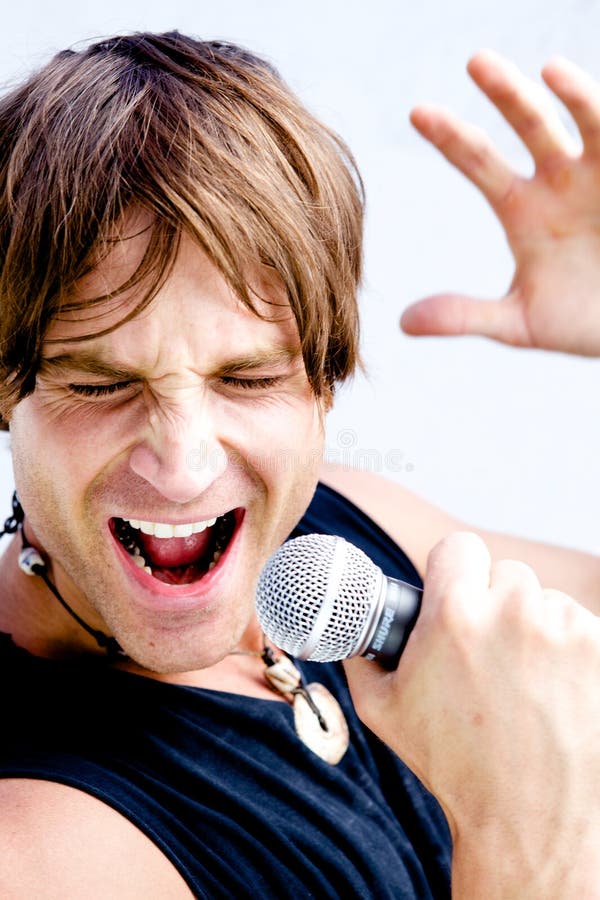 Rock Star Jamming Out stock image. Image of arts, group - 9912867
