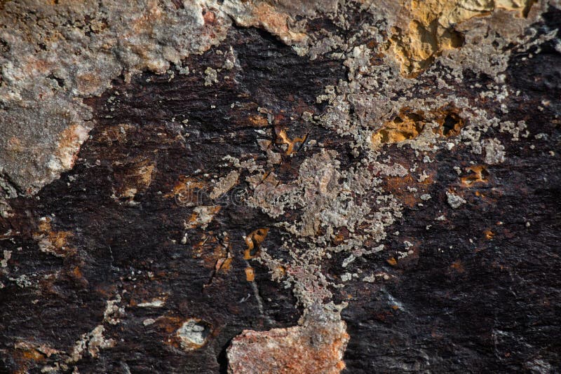 Rock or Stone Surface As Background Texture Stock Photo - Image of ...